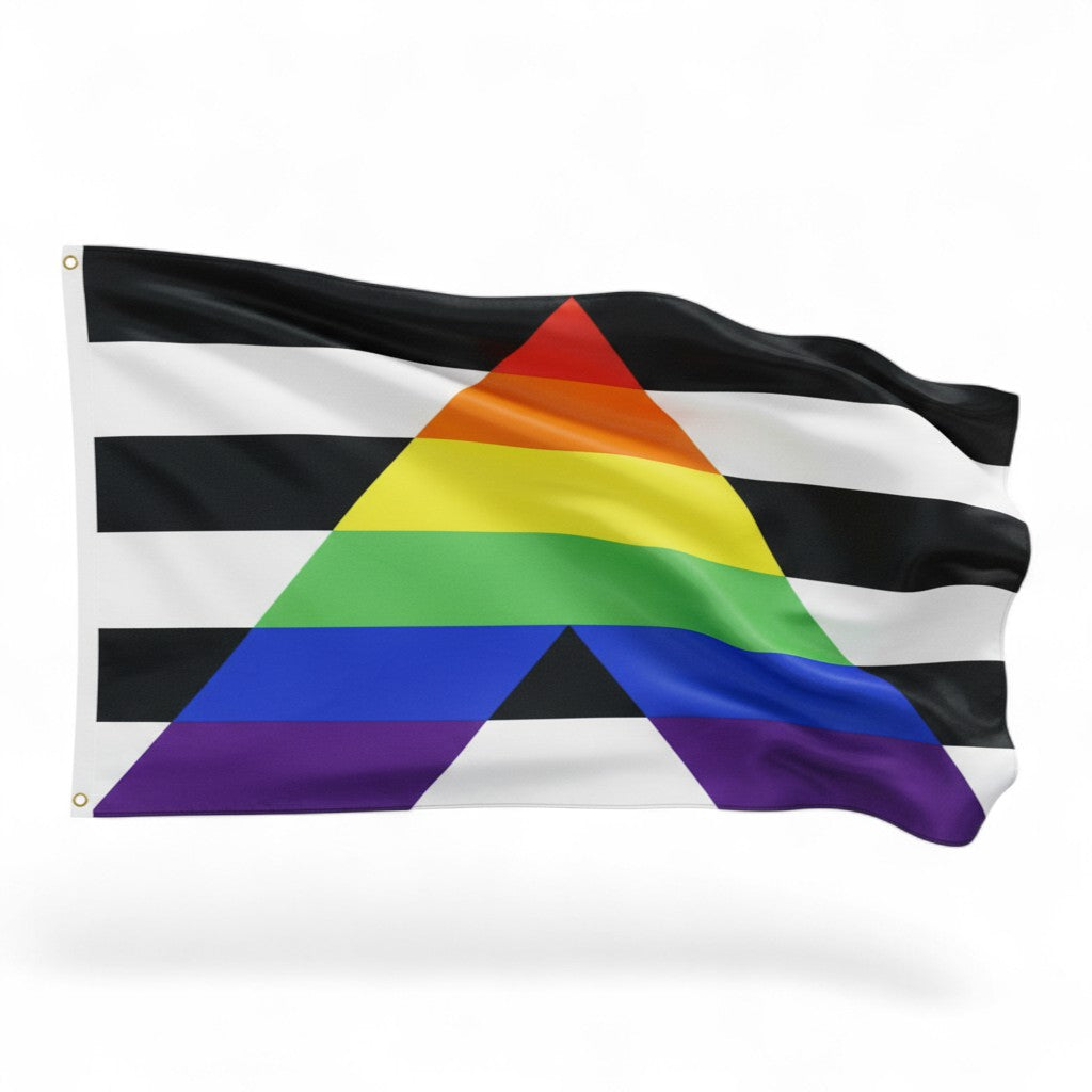 Straight Ally Flag (90x150 cm) - LGBTQ Support Flagge kaufen